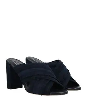 TOD'S Leather Sandals - Blue