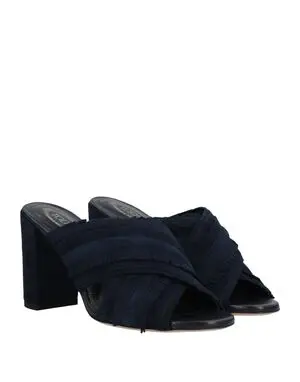 TOD'S Leather Sandals - Blue