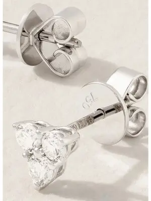 ANITA KO Trillion Diamond Earrings