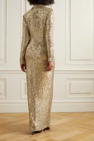 SEMSEM Sequined Tulle Gown