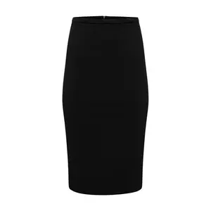 Max Mara Stretch Jersey Skirt Felice - Nero