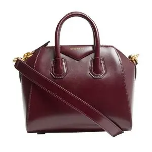 Givenchy Mini Antigona Bag - Burgundy