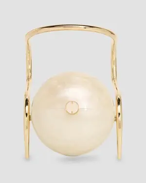 Cult Gaia Pearl Top Handle Bag