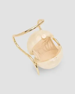 Cult Gaia Pearl Top Handle Bag