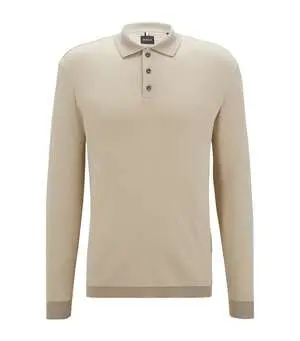 BOSS Long-sleeved Polo Shirt