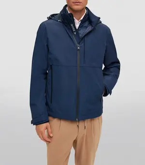 BOSS Zip-up Water-repellent Jacket