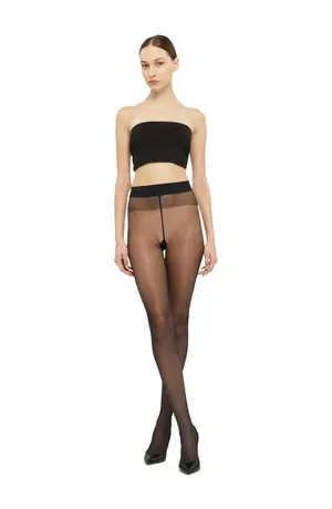 Wolford Satin Touch Tights - Admiral