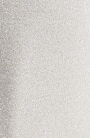 HIGH HEEL JUNGLE Glitterati Sparkle Crew Socks - Silver