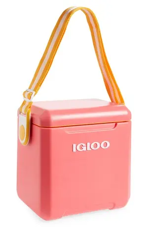 IGLOO Cotton Candy Tagalong 11-quart Cooler Pink/ Orange
