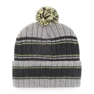 '47 Black New Orleans Saints Rexford Cuffed Knit Hat With Pom