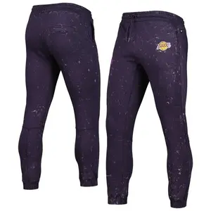 THE WILD COLLECTIVE Los Angeles Lakers Acid Tonal Jogger Pants - Purple