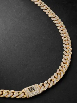 GREG YUNA Set Of Two 14k Diamond Convertible Bracelets