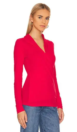 Velvet By Graham & Spencer Meri Top In Red