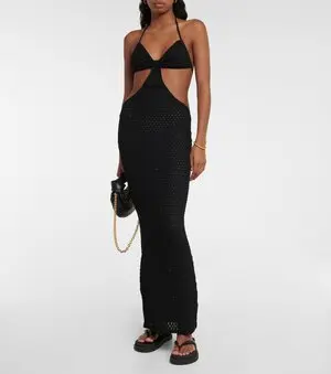 BANANHOT Anna Seersucker Beach Dress