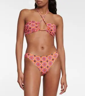 Etro Printed Halterneck Bikini
