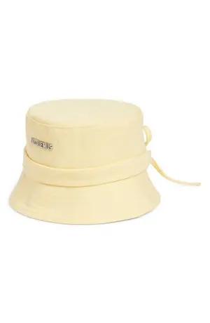 Jacquemus Jacquemus Le Bob Gadjo Bucket Hat Pale Yellow 205