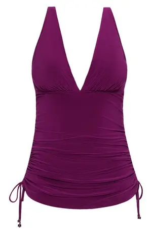MAGICSUIT® Dani Solid Tankini Top - Jam