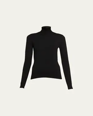 Gabriela Hearst May Wool-cashmere Turtleneck - Black
