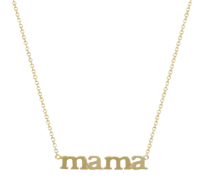 JENNIFER MEYER 18k Yellow Mama Pendant Necklace - Gold