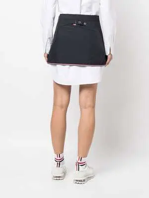Thom Browne Rwb Golf Mini Skirt