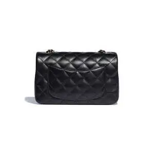 Chanel Mini Flap Bag Lambskin & Gold-tone Metal