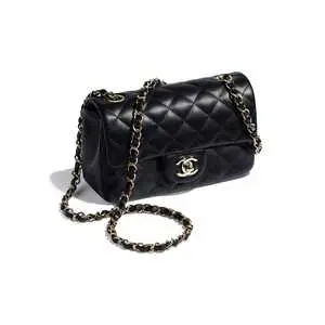 Chanel Mini Flap Bag Lambskin & Gold-tone Metal