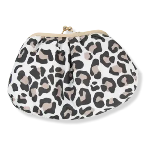 THE VINTAGE COSMETIC COMPANY Leopard Print Cosmetic Bag - One-color