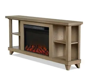 REAL FLAME Penrose Slim Electric Fireplace Medi Console