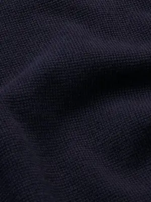 Nn07 Clive Waffle-knit Cotton And Modal-blend T-shirt - Blue