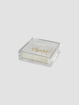 TIZO Cocktail Napkin Caddy Clear