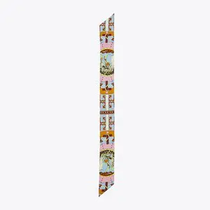 Tory Burch T Garden Ribbon Tie