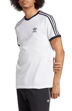 Adidas Adicolor 3-stripes T-shirt - White