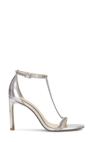 Jessica Simpson Qiven T-strap Sandal - Silver