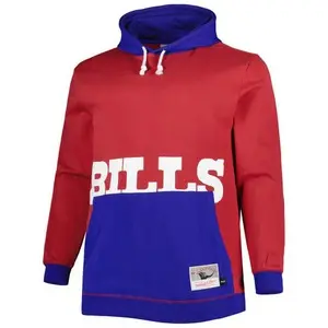 Mitchell & Ness Buffalo Bills Big Face Pullover Hoodie