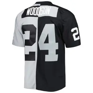 Mitchell & Ness Charles Woodson 1998 Las Vegas Raiders Split Legacy Replica Jersey