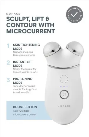 NUFACE® Trinity+ Starter Kit Microcurrent Facial Sculpting Device $469 Value