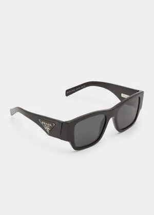 Prada Prada Rectangle Sunglasses Black