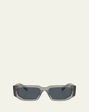 Prada Prada Rectangle Sunglasses Grey