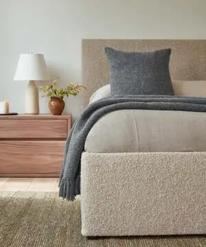 jenni kayne - Alpaca Basketweave Throw Pillow