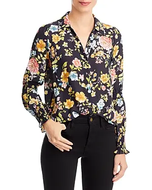 T Tahari Long Sleeve Button Down Top