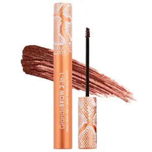 GRANDE COSMETICS Grande Cosmetics Grandebrow 2-in-1 Tinted Brow Gel + Brow Enhancing Serum Auburn