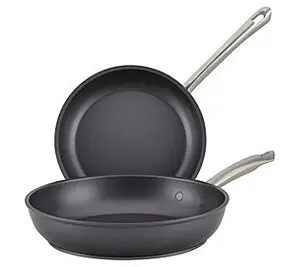 ANOLON Accolade Hard Anodized 2-piece Nonstick Llet Set - One-color