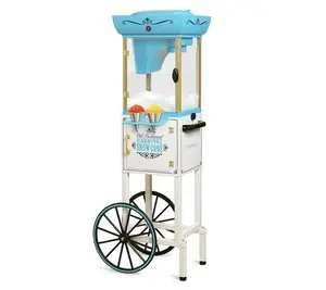 NOSTALGIA Deluxe Snow Cone Cart - One-color