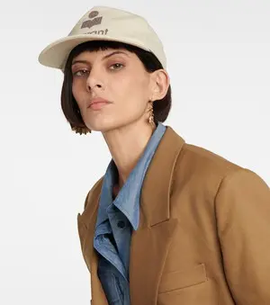 Isabel Marant Tyron Logo Baseball Cap