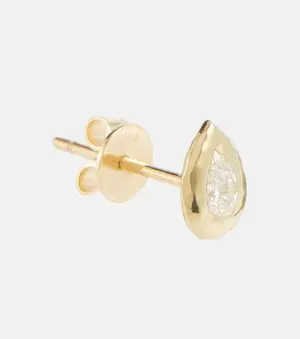 OCTAVIA ELIZABETH Nesting Gem 18kt Yellow Diamond Stud Earrings