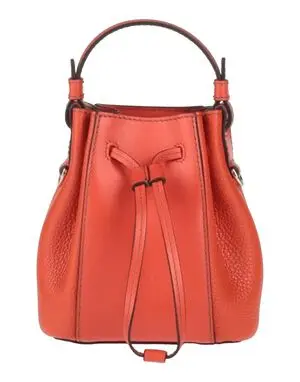 Furla Calfskin Bucket Bag Orange