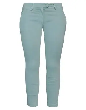 DONDUP DONDUP Tapered Gabardine Pants Pastel Blue