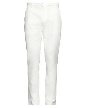 DONDUP Pants Size Cotton, Elastane - White
