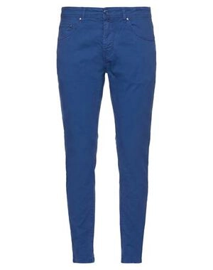 JACOB COHЁN Pants Size Cotton, Elastane - Blue