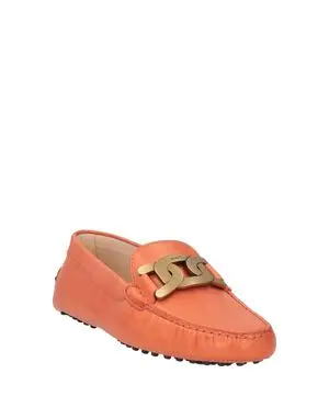 TOD'S Leather Loafers - Salmon Pink